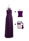 Buy Dark Purple Infinity Dress, Multiway Dress - InfinityDress.com
