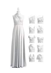 Buy Silver Grey Infinity Dress, Multiway Dress - InfinityDress.com