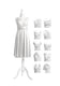 Buy Silver Grey Infinity Dress, Multiway Dress - InfinityDress.com