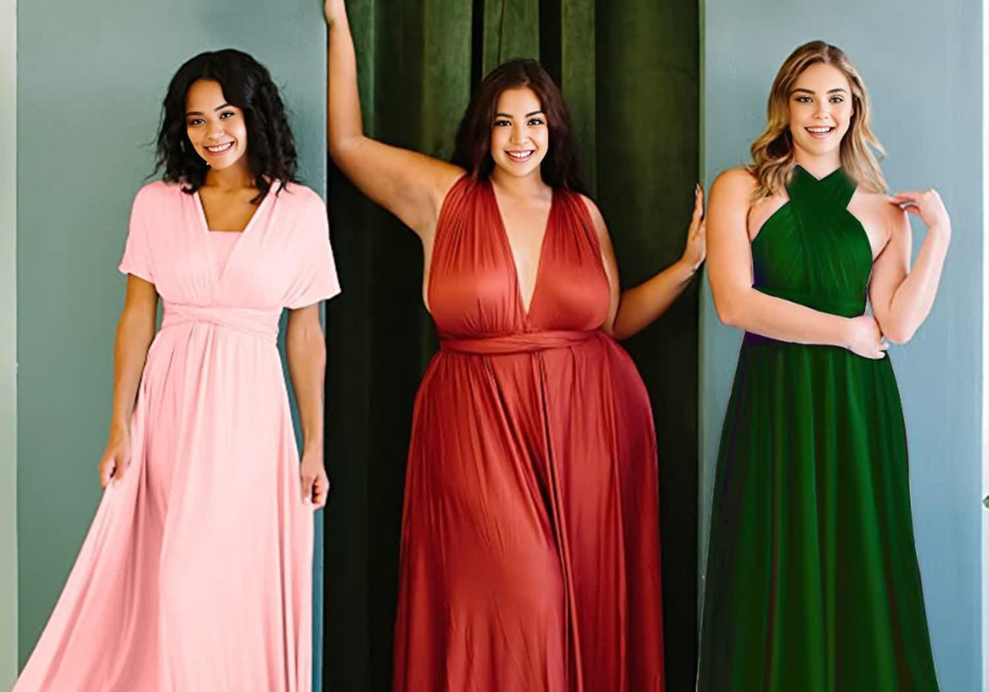 Buy Blush Pink Infinity Dress, Multiway Dress - InfinityDress.com