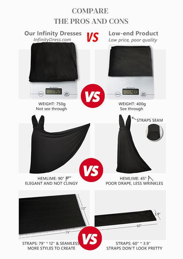 Buy Rose Gold Infinity Dress, Multiway Dress - InfinityDress.com