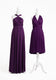 Buy Dark Purple Infinity Dress, Multiway Dress - InfinityDress.com