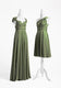 Buy Olive Green Infinity Dress, Multiway Dress - InfinityDress.com