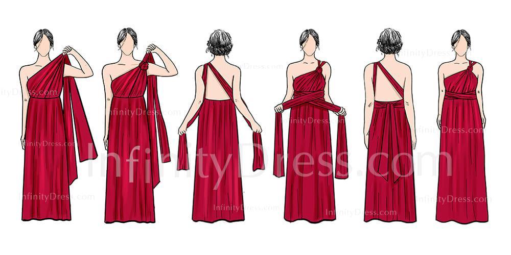 100 Ways To Wear A Convertible Infinity Dress